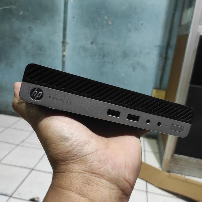Jual cpu mini hp prodesk 400 g3 mini core i5 gen 6500t mini pc ...