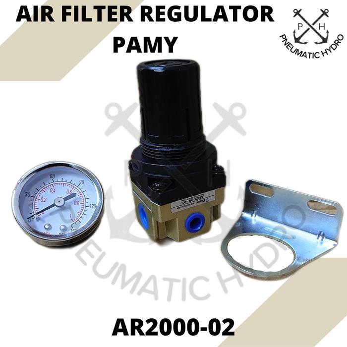 Jual AIR REGULATOR PNEUMATIC PAMY AR2000-02 - Jakarta Barat - Pneumatic ...