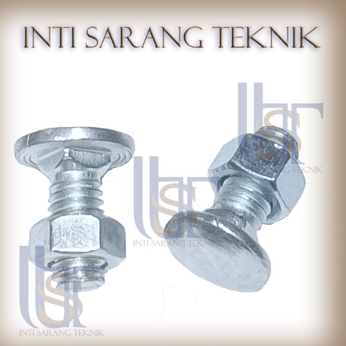Jual Baut Jointray / Baut Tray bm cb m10 x 3cm (3/8 x 1 1/4) Galvanis ...
