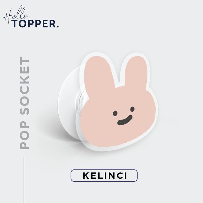 Jual Pop Socket Kelinci Pink Lucu | Pop Socket Acrylic | Pops HP ...
