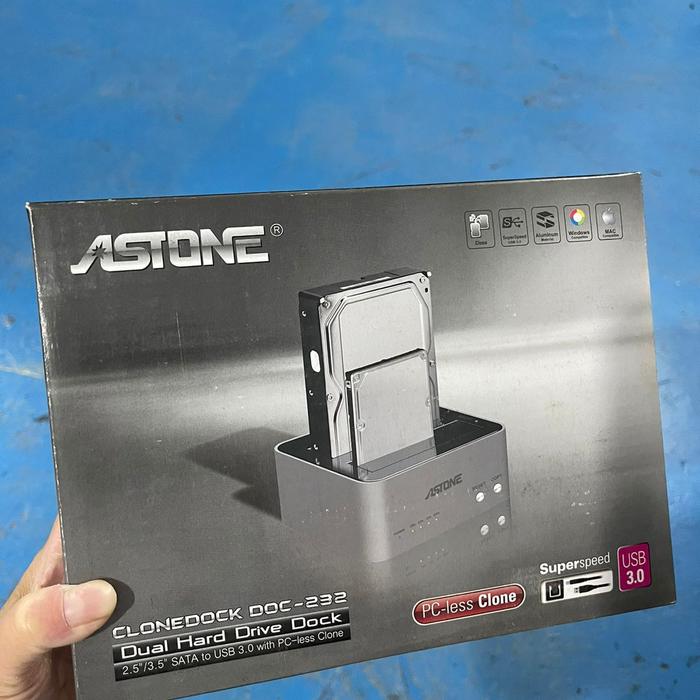 Jual Astone Clone Dock Doc-232 Dual hdd Drive Usb 3.0 - Kota Tanjung ...