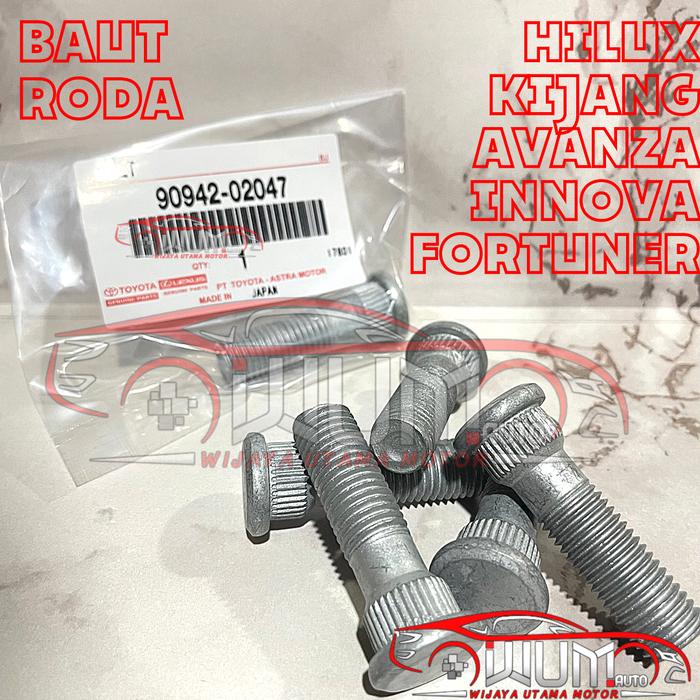 Jual HUB BOLT BAUT RODA KIJANG INNOVA HILUX FORTUNER AVANZA STARLET ...