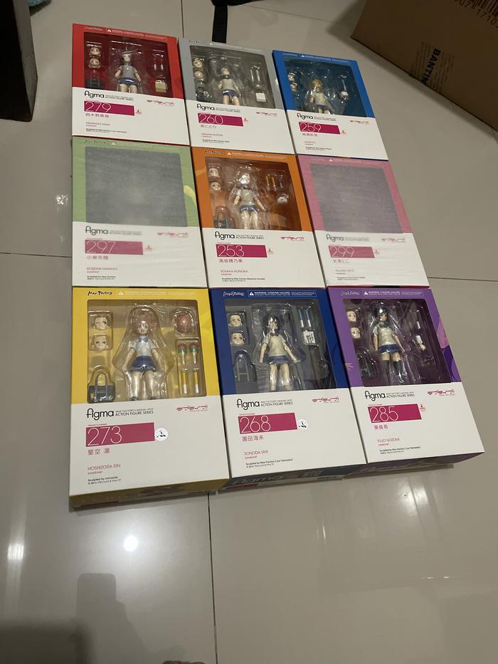 Jual Figma Love Live! Set - Honoka Kotori Umi Nico Eli Nozomi Maki Rin ...