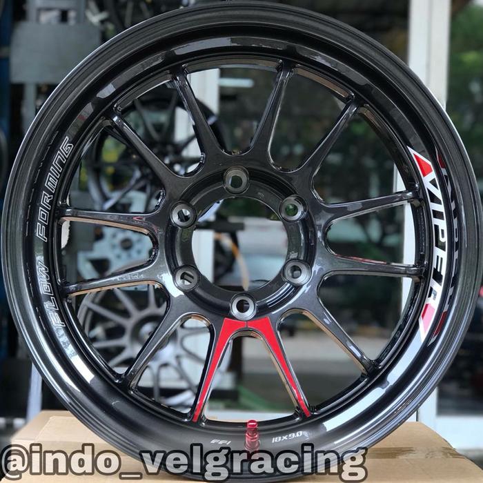 Jual Velg mobil FF1 Viper R18 flow forming utk Pajero,Fortuner,Hilux Dcabin - Jakarta Utara ...