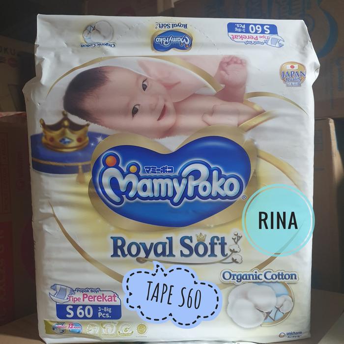 Promo Mamypoko Tape S Royal Soft Mamy Poko Perekat Popok Sekali Pakai ...