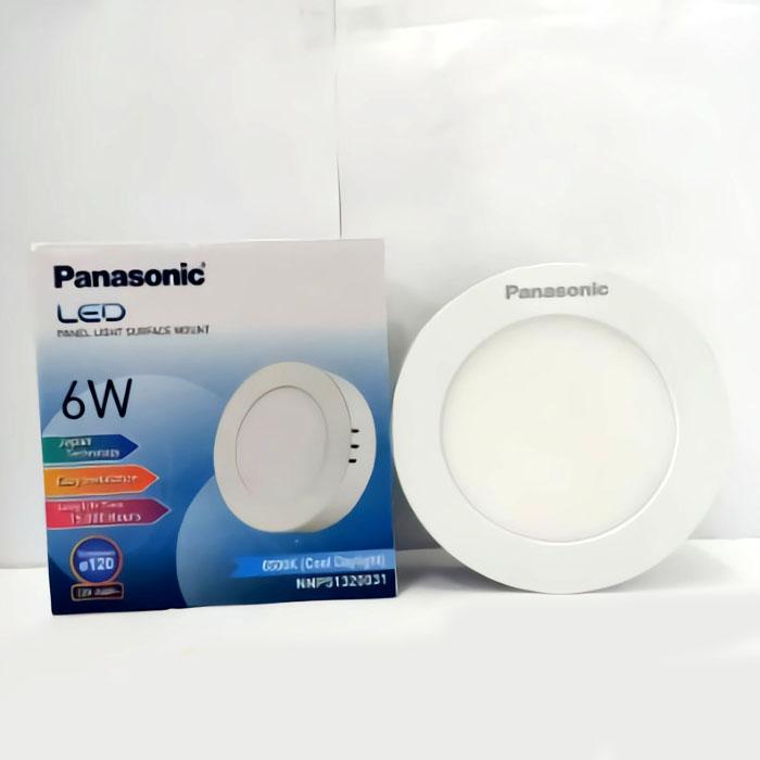 Jual Panasonic Downlight LED Neo Slim Outbow / Tempel 6 Watt Bulat ...