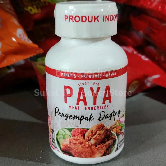 Jual Paya Pengempuk Daging / Daun Pepaya 70gr Meat Tenderizer TOP ...