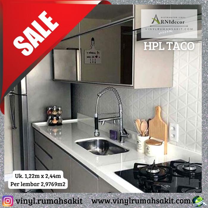 Jual HPL Taco Lapisan Furniture Alumunium - Gold/Silver Mirror TH 602 ...