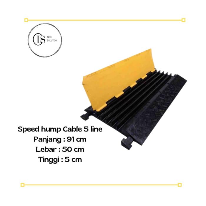 Jual speed hump cable 5 line CABLE PROTECTOR PELINDUNG KABEL 5 LINE ...