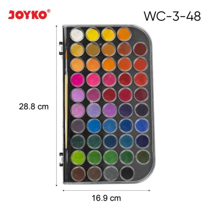 Jual Watercolor Set Cat Air Joyko WC-3-48 - Jakarta Barat - Sinar Abadi ...