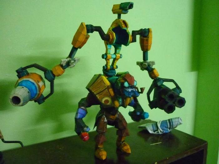 Jual DOTA 2 Tinker Papercraft - Kab. Bekasi - Papercraft Tiviti | Tokopedia