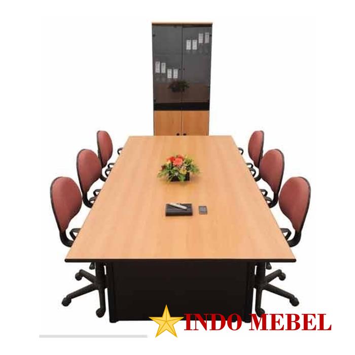Jual Meja Meeting Rapat UNO 240 CM KOTAK 2,4 Meter / Meja Kantor Kerja ...