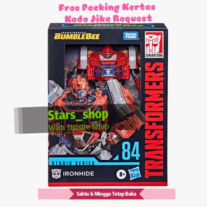 Jual Transformers Studio Series 84 Bumblebee Iron Hide Original / Robot ...