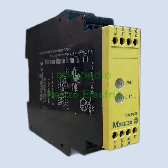 Jual Safety Relay 24V AC/DC ESR4-NO-31 MOELLER - Jakarta Pusat - Kenzo ...