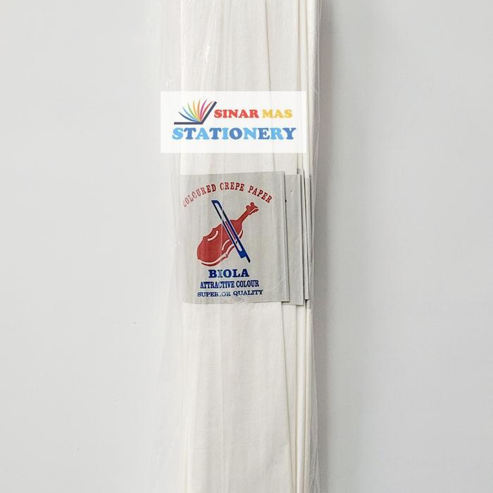 Jual Kertas Kreap Biola lembaran/ Kertas Crepe Biola ( lembaran ...