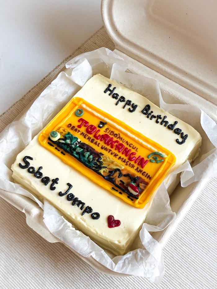 Jual Cake - Bento Cake / Bento Box Cake / Lunch Box Korea - Complex ...