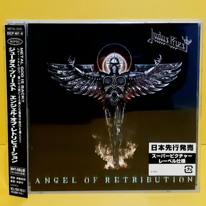 Jual CD Judas Priest - Angel Of Retribution (CD & DVD - Japan Edition ...