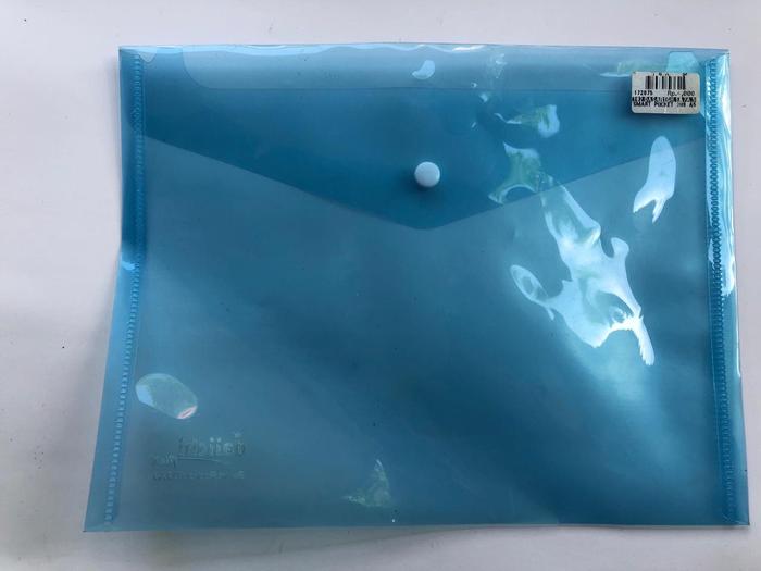 Jual Map Plastik Biru Tranparan Kecil - Kota Surabaya - Kyuti Shop ...