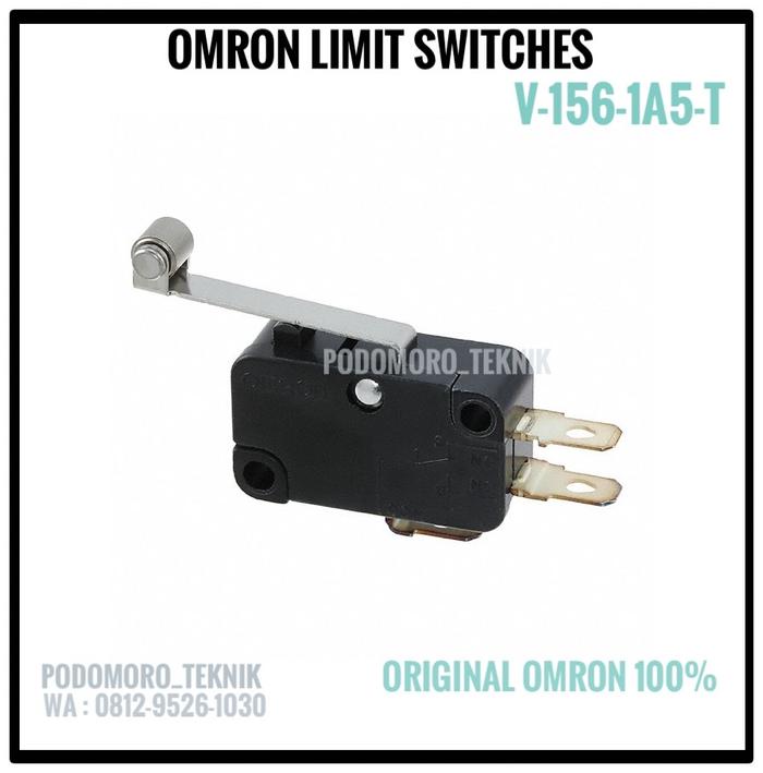 Jual OMRON Limit Switch V-156-1A5-T Limit Switches Omron Garansi Original - Kab. Bekasi ...