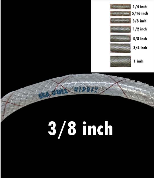 Jual Selang Hiprex Benang merk Sea Gull Ukuran 3/8 inch 3/8 in - Kota ...
