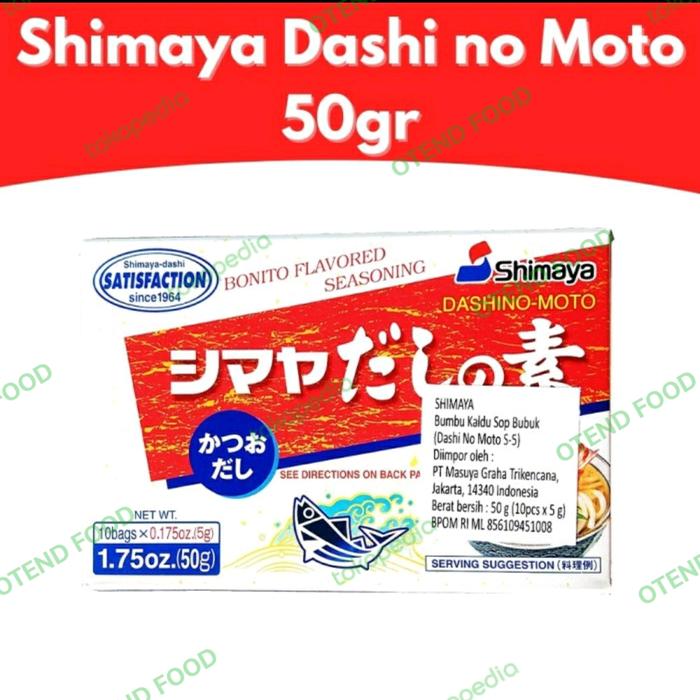 Jual Shimaya Dashi No Moto 50gram - Jakarta Barat - OTEND FOOD | Tokopedia