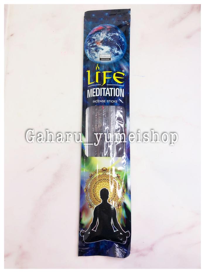 Jual Dupa Hio India Life Meditation Darshan Panjang Asli Insence 50 ...