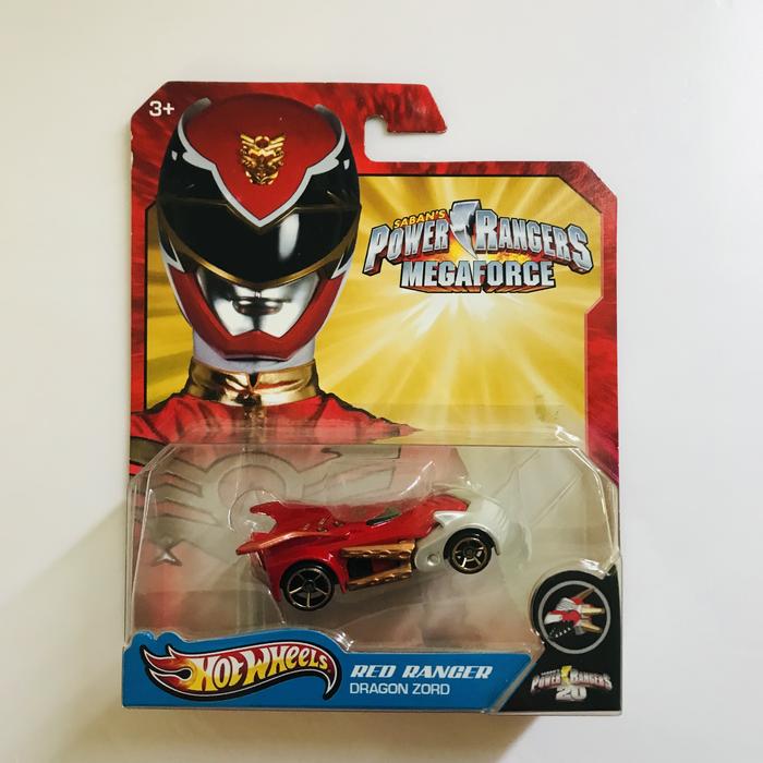 Jual Hotwheels Power Rangers Megaforce Red Ranger Dragon Zord - Jakarta ...
