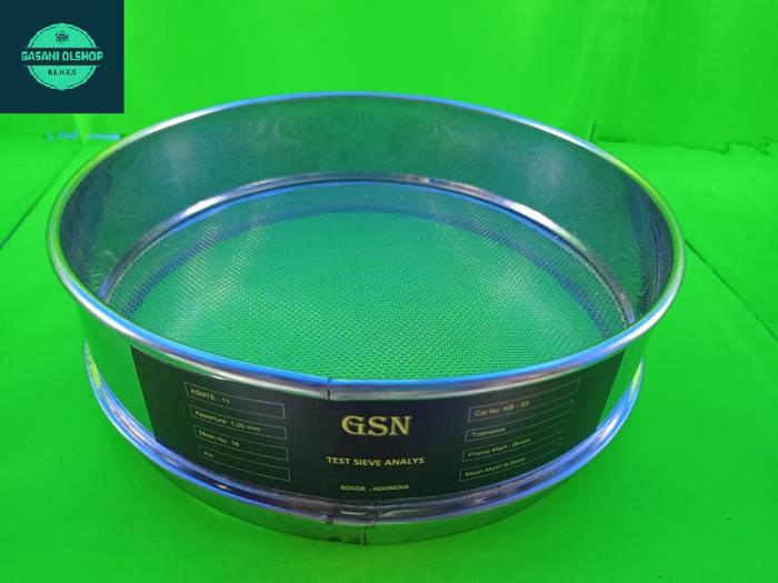 Jual Sieve Test Mesh 18 Ayakan Stainless Mesh 18 ( 1,00 mm ) - Kab ...