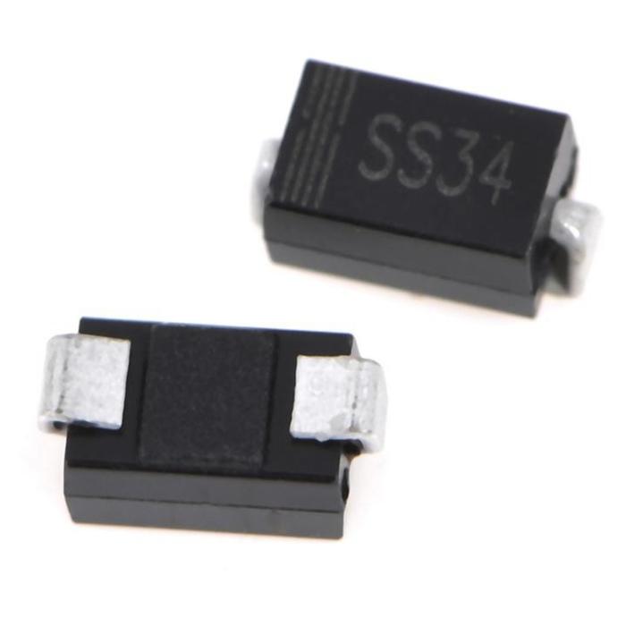 Jual Dioda SMD SS34 1N5822 3A 40V Schottky Diode IN5822 DO-214AC 5822 SS 34 - Kota Yogyakarta ...