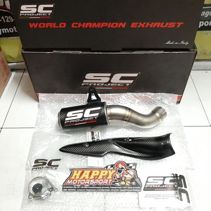 SC Project CR-T Carbon Fiber Slip-On Exhaust For Kawasaki, 11/03/2023