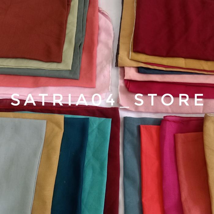 Jual slayer polos segi empat 60×60 Cm bandana masker kain - Jakarta ...