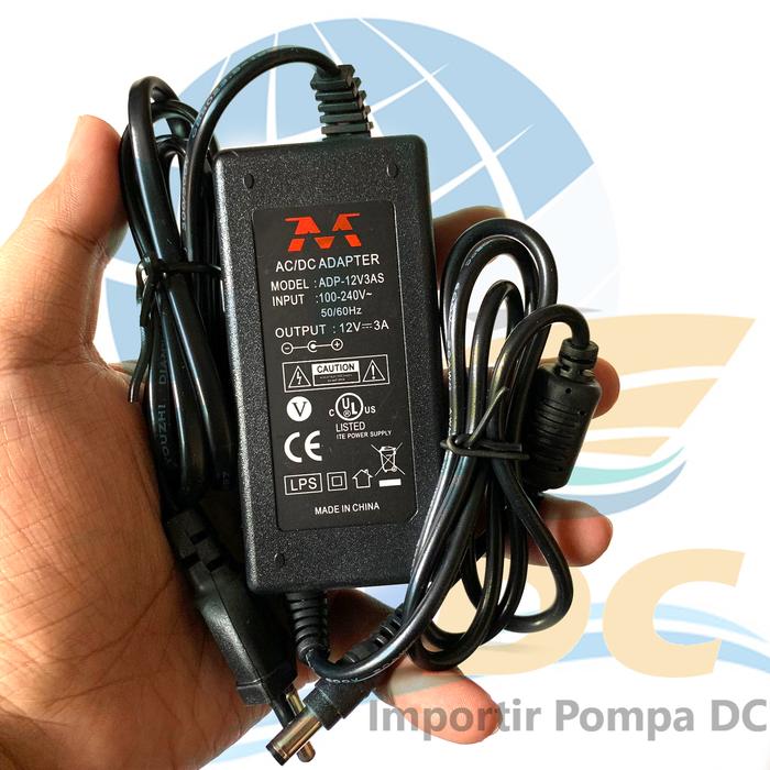 Promo Adaptor Dc 12 volt dengan arus Murni - Merk M - Bebas pilih ...