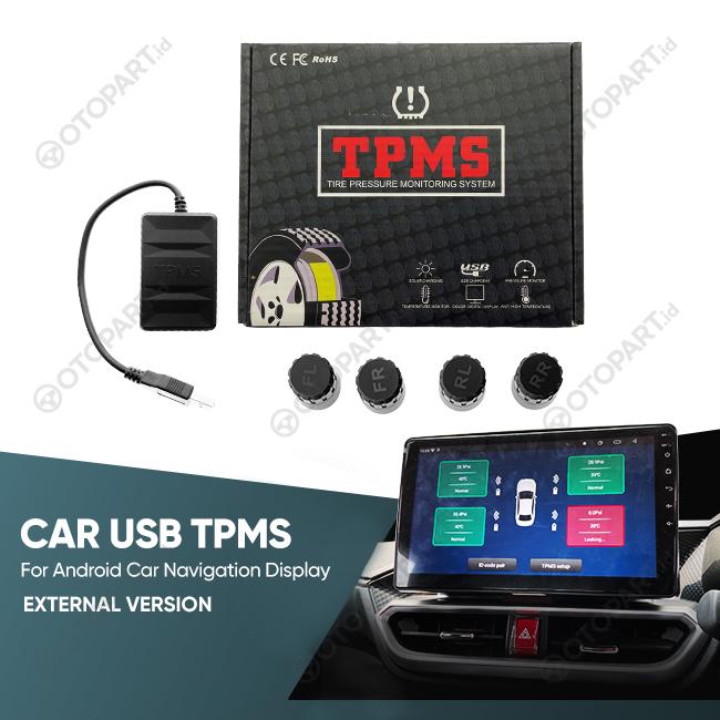 Jual TPMS USB External Tire Pressure Monitoring System for HeadUnit Android - Kota Tangerang ...