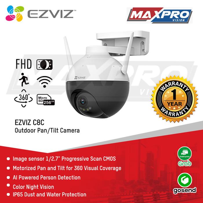 Jual EZVIZ C8C - IP CAMERA COLOR NIGHT VISION PAN TILT - Jakarta Barat ...