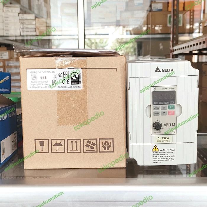 Jual INVERTER DELTA VFD007M43B 1HP 380-480VAC - Kab. Tangerang ...