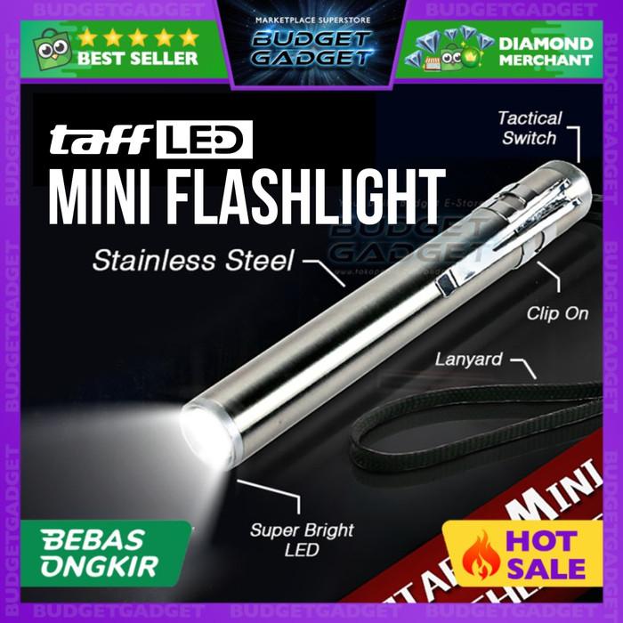 Jual Lampu Senter Dokter Medical Pen Stainless Steel LED Cree Super ...