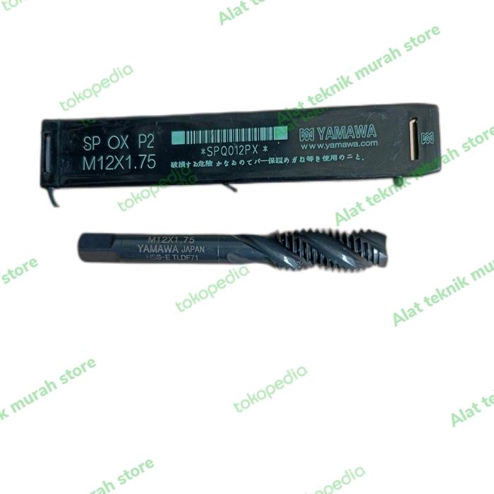 Jual Tap mesin Yamawa M12 x 1.75 spiral miling bubut drat otomatis ...