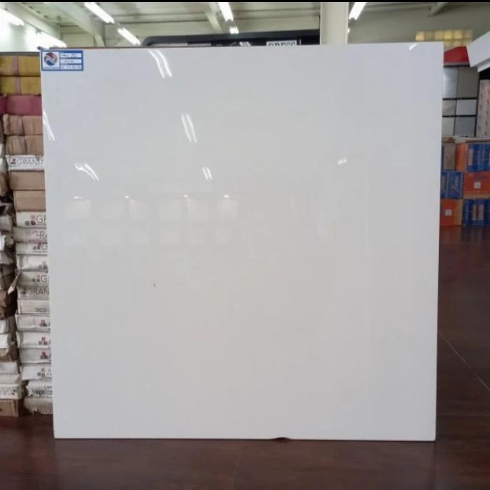 Jual granit lantai 80×80 solid pure white glazed polish - Kab. Bogor - Indo jaya granit | Tokopedia