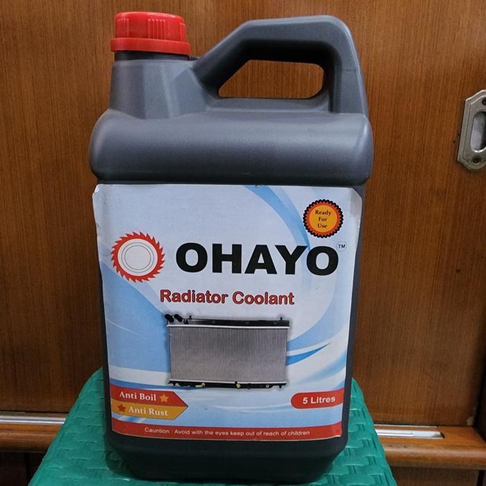 Jual air radiator radiator coolant mobil ohayo 5 liter Merah Hijau 5 ...