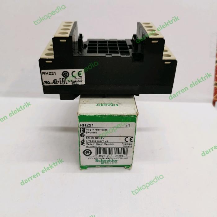 Jual schneider plug in relay base RHZ21 - Jakarta Barat - darren ...