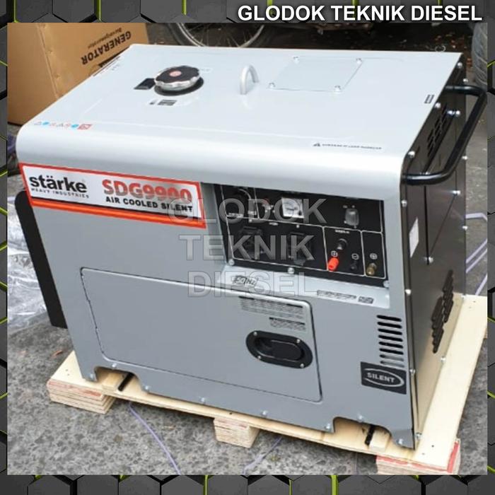 Jual Starke Generator Genset Diesel Silent 5 KVA 5500 Watt Solar SDG ...
