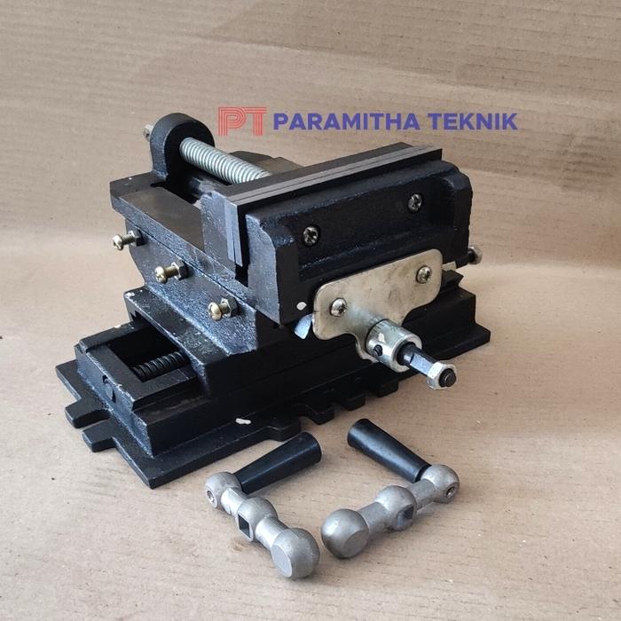 Jual Catok cross 5" ragum bais silang geser 125 mm bench cross vise 5 ...