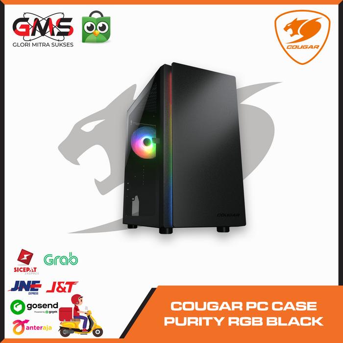 Jual COUGAR Gaming Casing PC Case PURITY Black - RGB Mini Tower Case ...