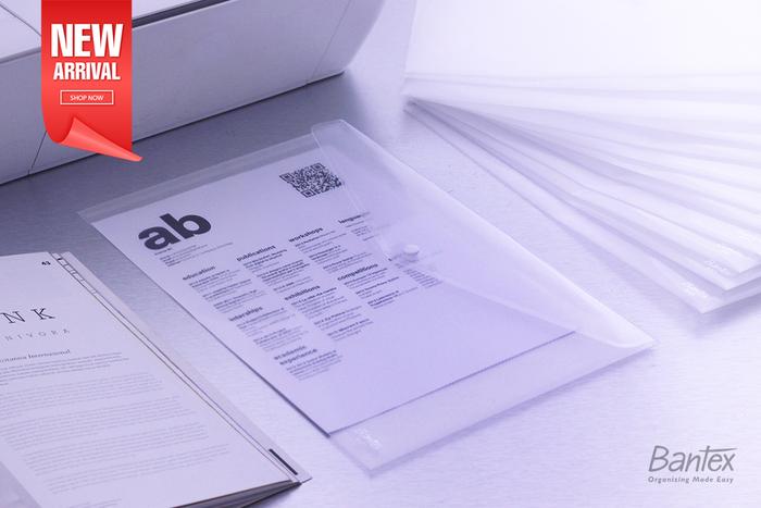 Promo 12Pcs Map Kancing Plastik Bantex Folio F4 Landscape 3221 08 ...
