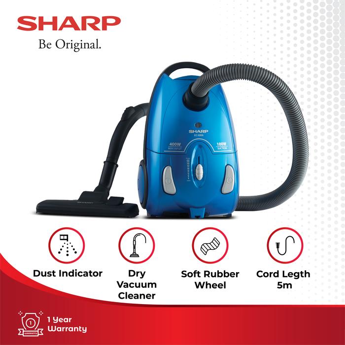Promo SHARP | EC-8305-B/P CANISTER VACUUM CLEANER Cicil 0% 3x - Kota Surabaya - SHARP OFFICIAL ...