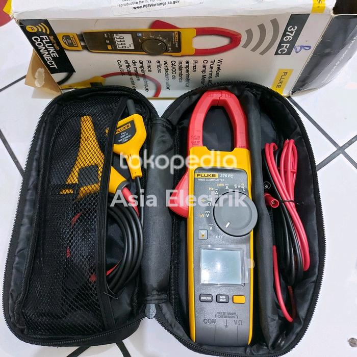 Jual FLUKE 376 FC TRMS CLAMP METER AC/DC ORIGINAL - Jakarta Pusat - Asia Electrik | Tokopedia