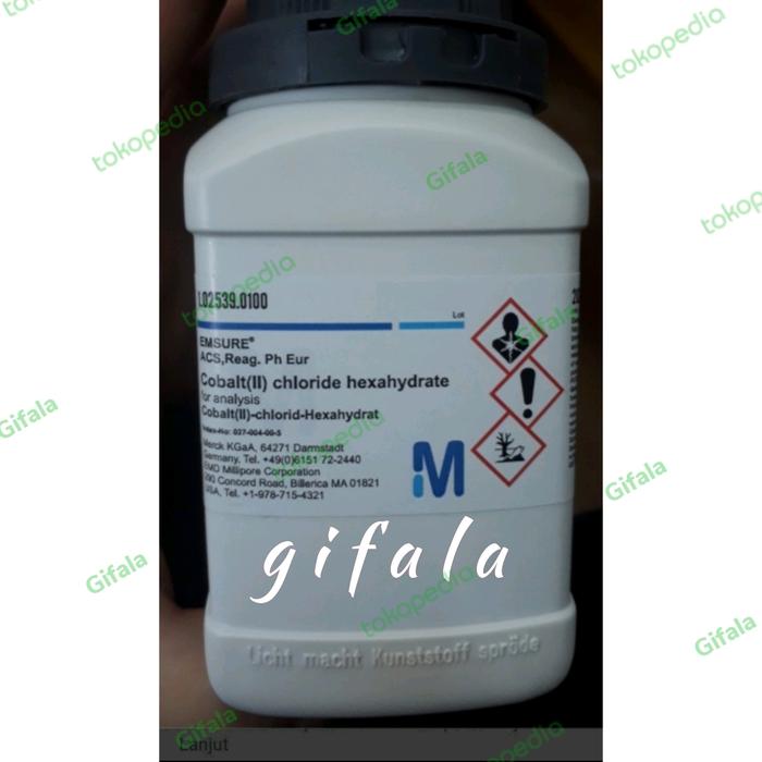 Jual Cobalt II Chloride Hexahydrat (CoCl2 6H2O) 100 gram - Kab. Bogor ...