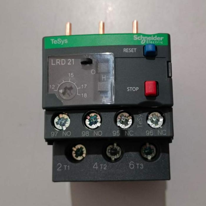 Jual LRD 21 Schneider Overload / Relay Thermal Overload LRD21 (12-18A ...