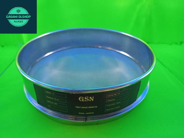 Jual Sieve Test Mesh 200 Ayakan Stainless Mesh 200 ( 75 um ) - Kab ...