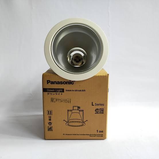 Jual Downlight Panasonic 5" / 5 inch NLP 73410 L Series Putih - Jakarta ...
